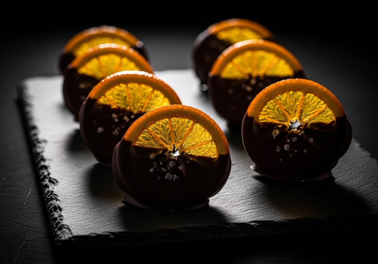 Gilded Citrus: Chocolate-Dipped Candied Orange Slices | Manitoba Cookbook