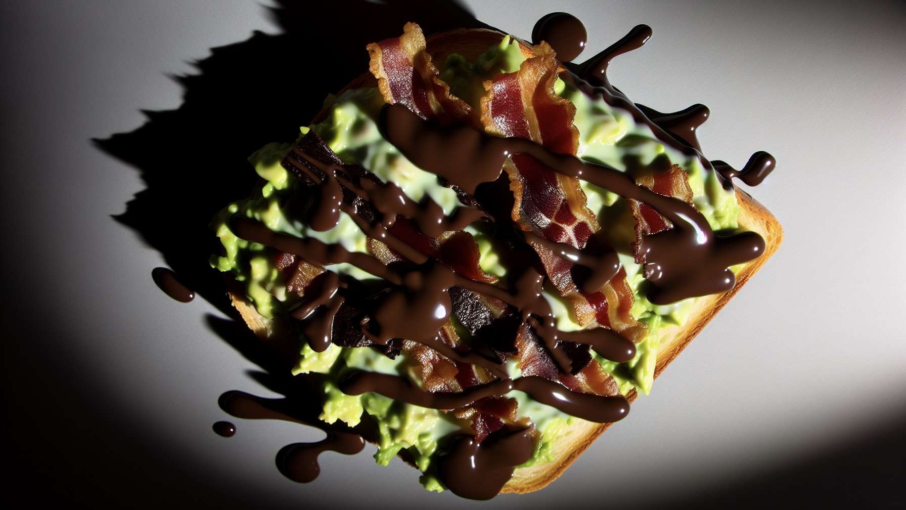 AI Food Prompt Friday: Chocolate Bacon Avocado Toast - The Arts Incubator